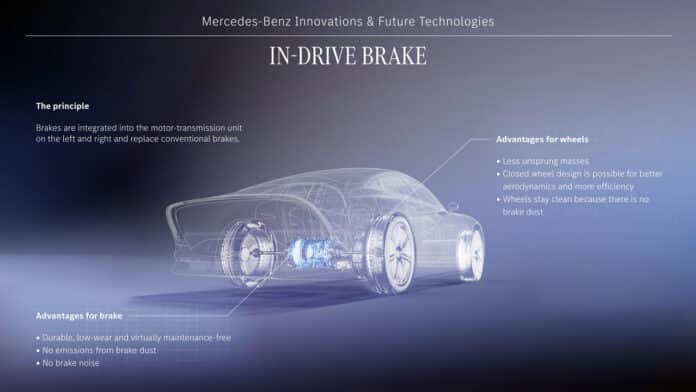 Mercedes flytter elbilens bremser ind i elmotoren - Hvilkenbil.dk