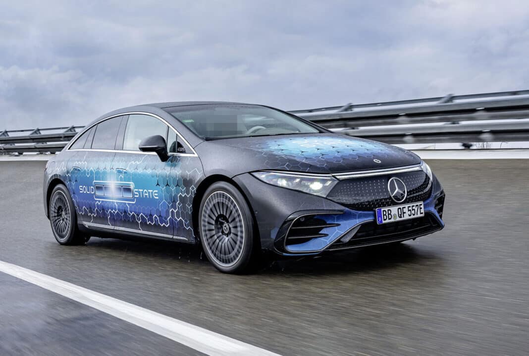 Mercedes kører 25 pct. længere på solid state-batterier - Hvilkenbil.dk